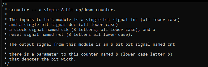 Solved a scounter -- a simple 8 bit up/down counter. The | Chegg.com