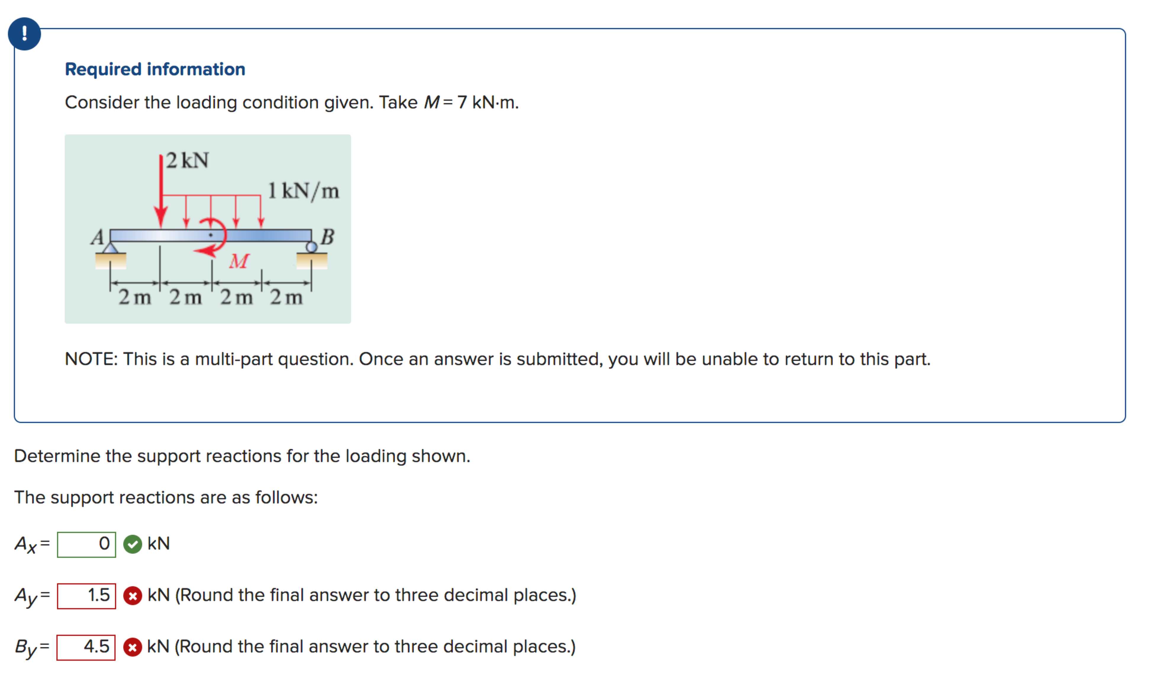 Solved !Required informationConsider the loading condition | Chegg.com