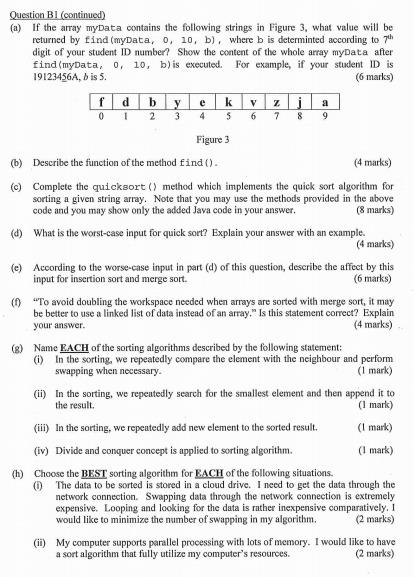 Solved Questions B1 Given the following Java code: public | Chegg.com
