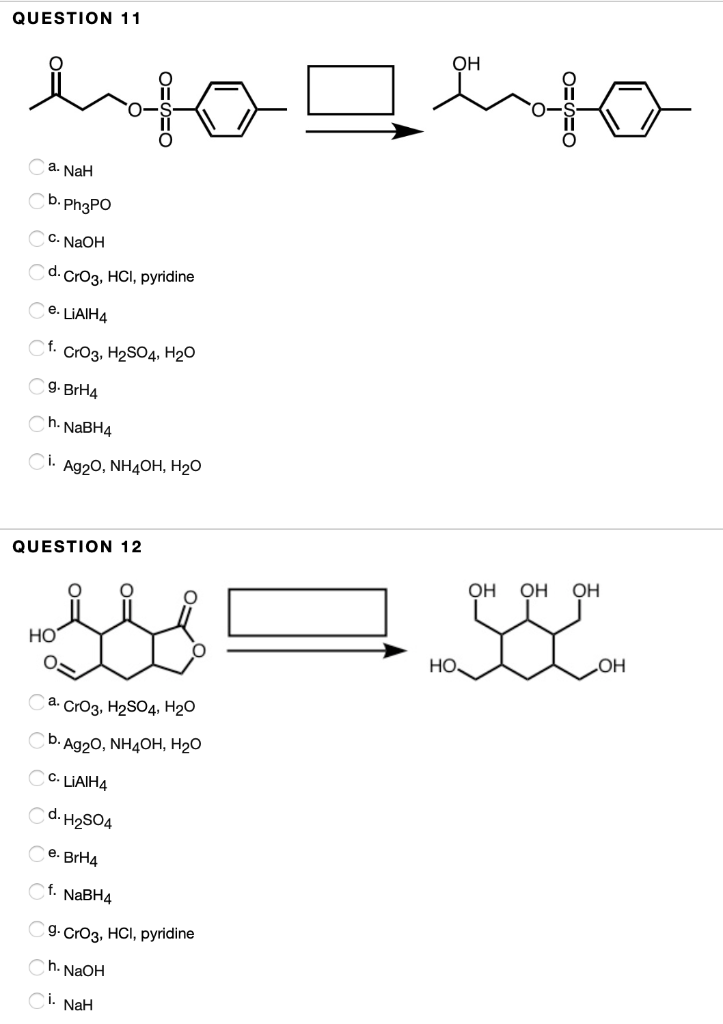 Solved For problems 6-14, complete the reactions by filling | Chegg.com