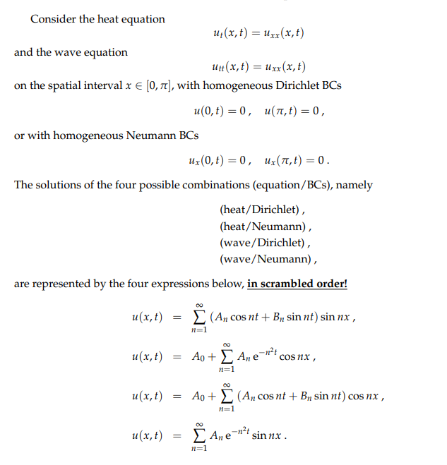 Solved Question 1 (10 points) Solve the following | Chegg.com