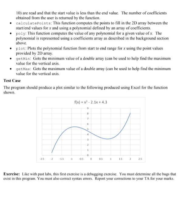 Lab 7 Root Finding Numerical Methods Programming