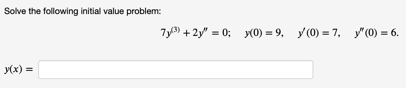 Solved Find the real-valued solution to the initial value | Chegg.com