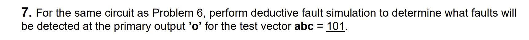 7. For the same circuit as Problem 6, perform | Chegg.com
