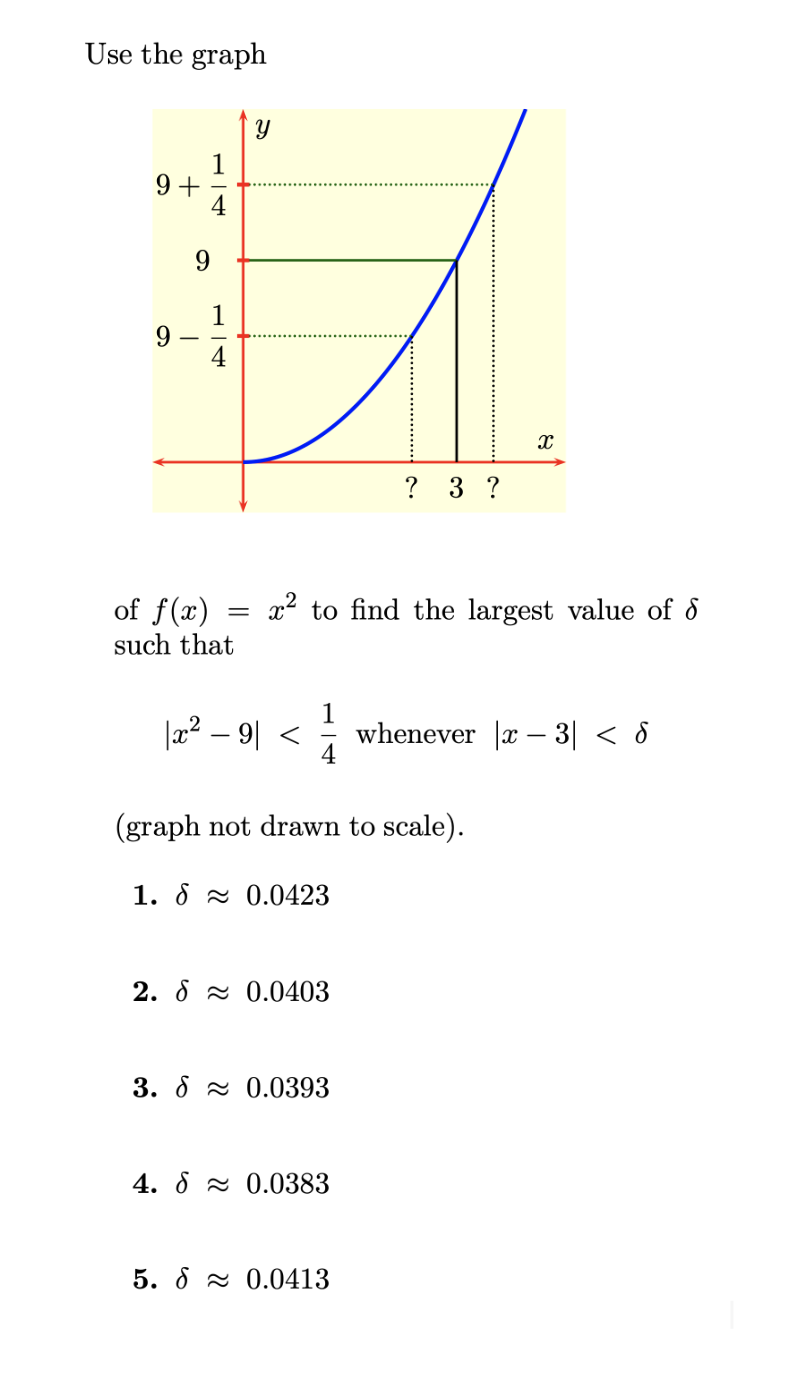Use the graphof f(x)=x2 ﻿to find the largest value of | Chegg.com
