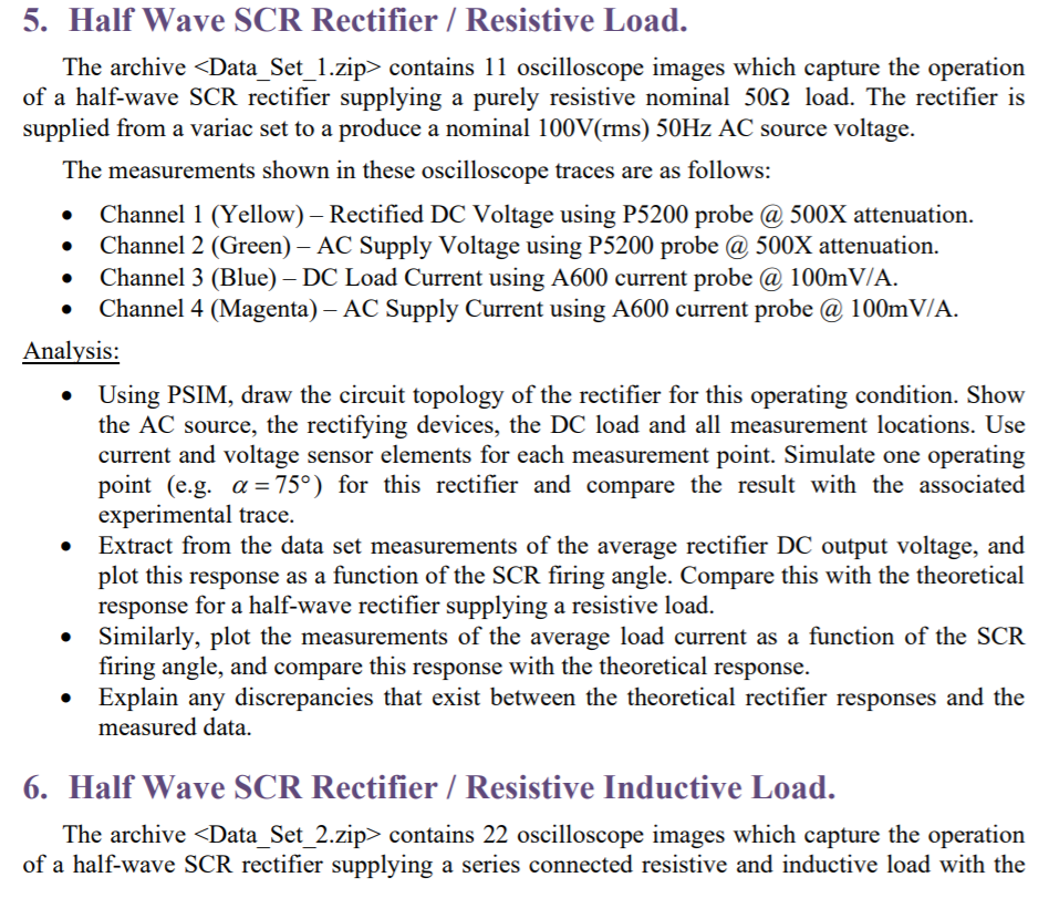 The measurements shown in these oscilloscope traces | Chegg.com