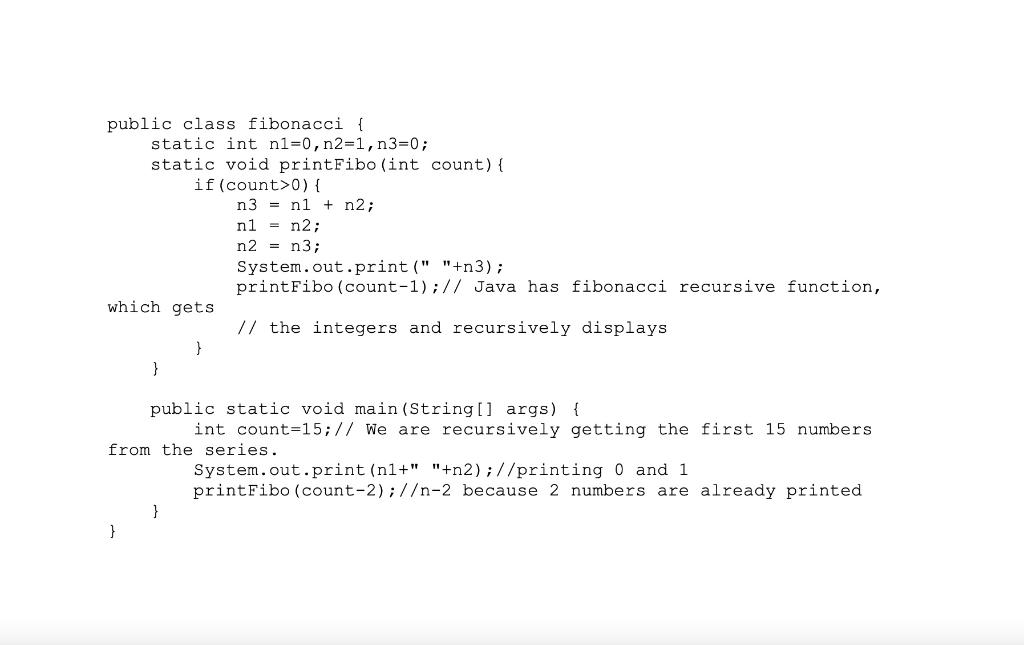 Solved By applying recursion technique generate a geometric | Chegg.com