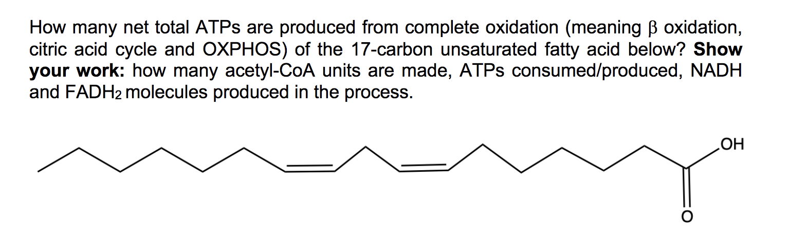 Solved How many net total ATPs are produced from complete | Chegg.com