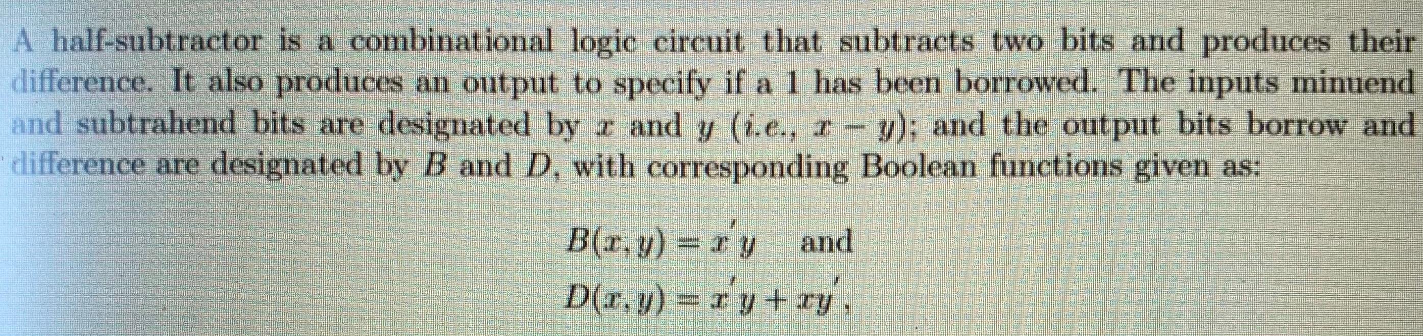 Solved Determine The Number Of Inputs And Outputs Of