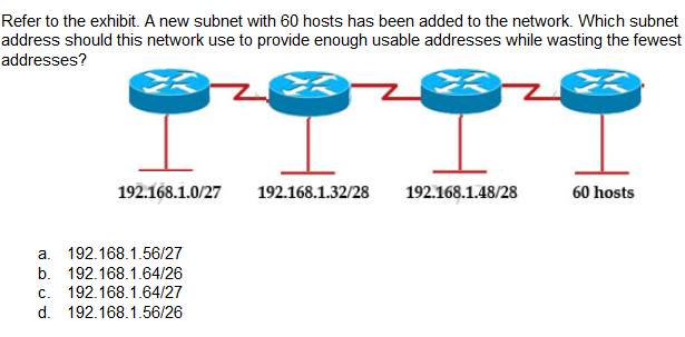 Solved How many subnets are needed for the following | Chegg.com