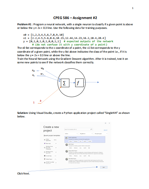 Solved 1 CPEG 586 - Assignment #2 Problem #1: Program a | Chegg.com