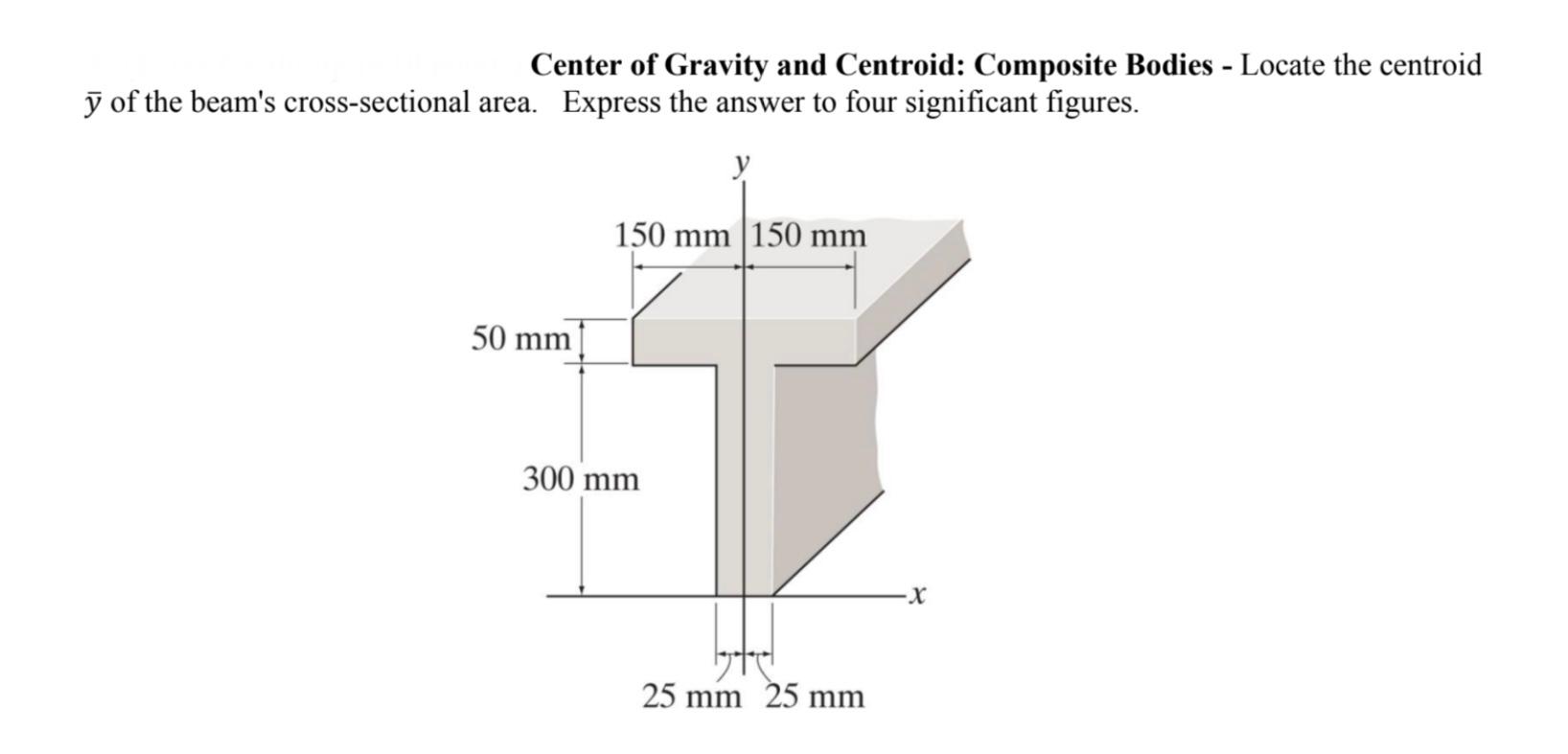 Solved Center of Gravity and Centroid: Composite Bodies - | Chegg.com