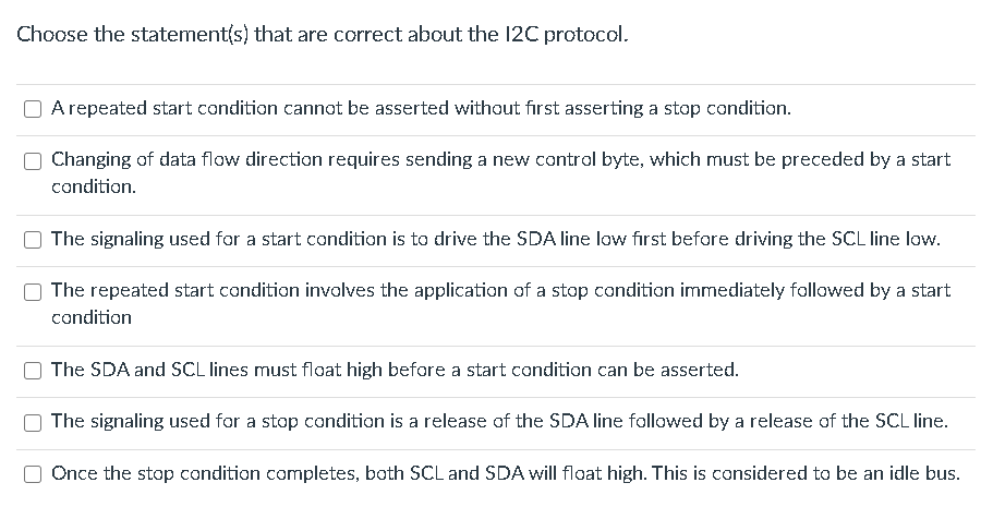Solved Choose the statement(s) that are correct about the 2C | Chegg.com