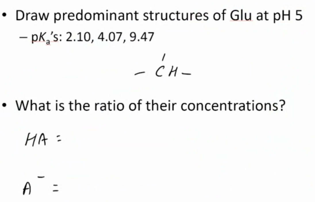 Solved • Draw predominant structures of Glu at pH 5 - PK 's: | Chegg.com