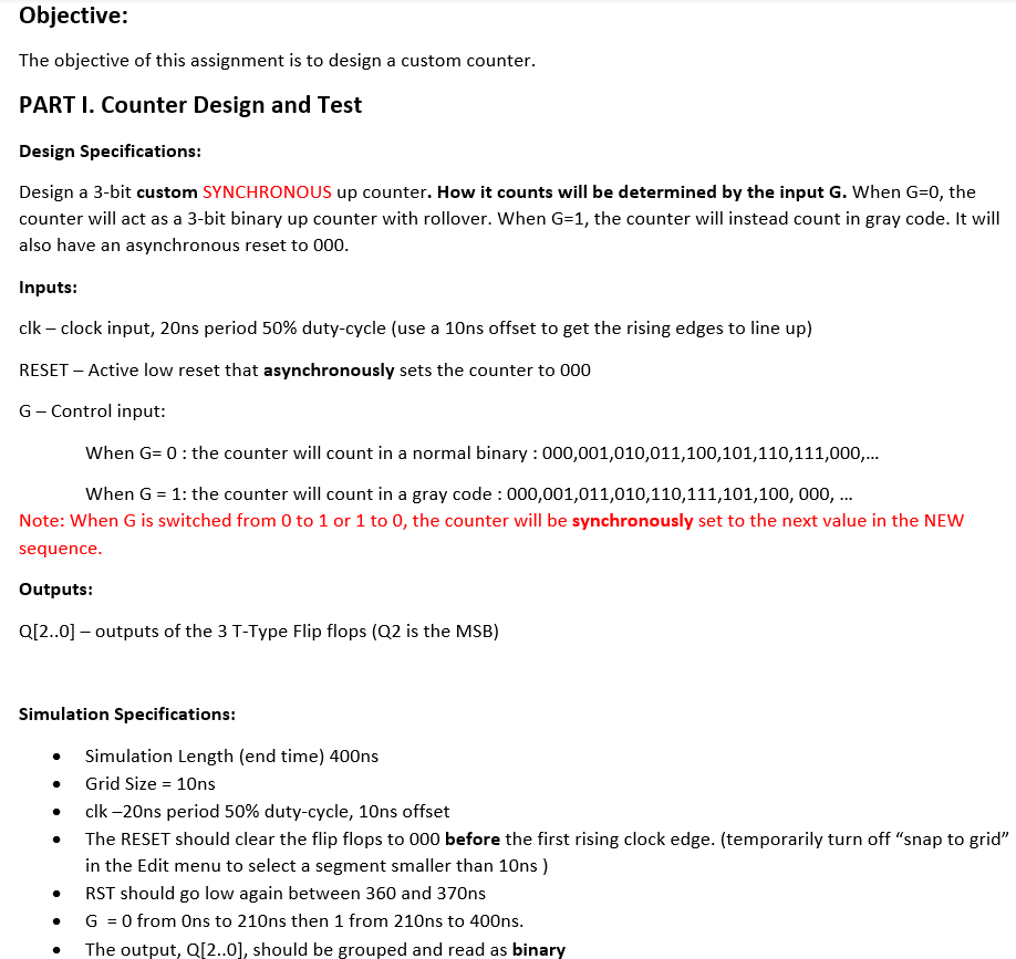 Solved Objective: The objective of this assignment is to | Chegg.com