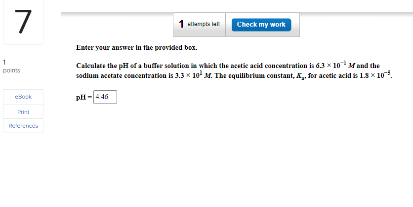 Solved Enter your answer in the provided box. Calculate the | Chegg.com