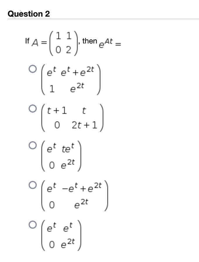 Solved A=(1012), then | Chegg.com