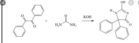 Solved this is the reaction between benzil and urea that | Chegg.com