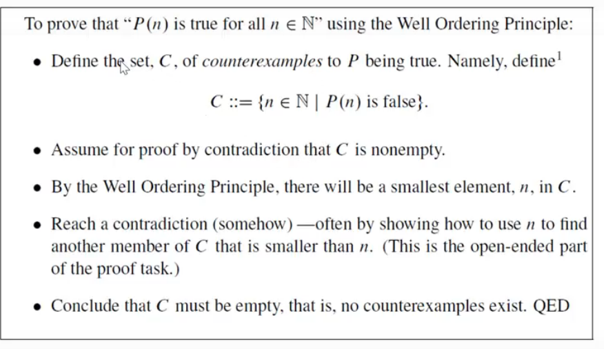 Solved Show that n! > n for all n using well-ordering | Chegg.com