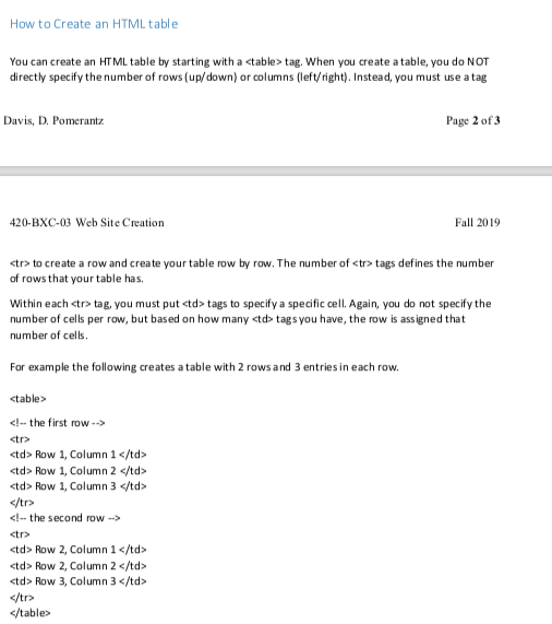 Solved 2. Use the Notepad++ text editor to create a HTML | Chegg.com