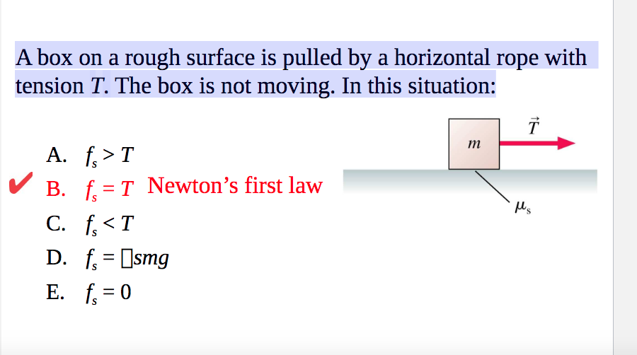 Solved A box on a rough surface is pulled by a horizontal | Chegg.com