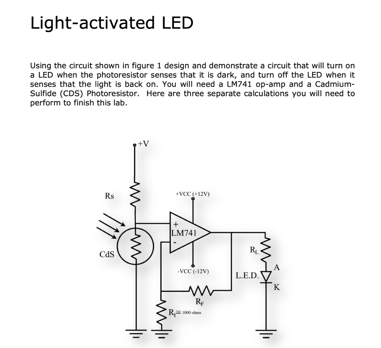Solved Calculating Rs using Voltage Divider | Chegg.com