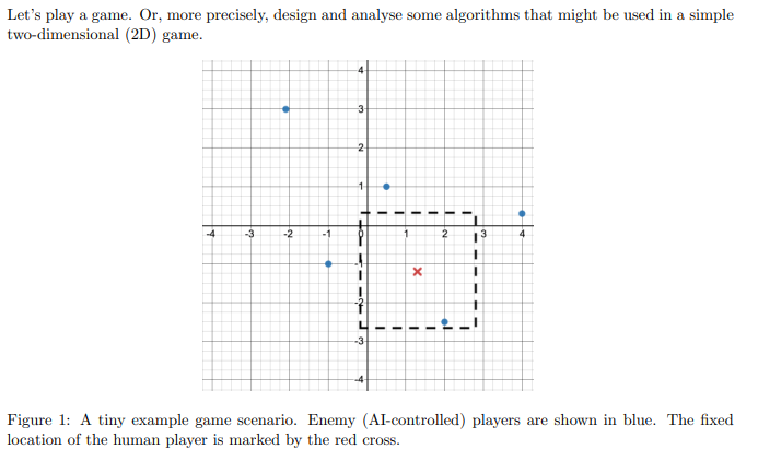 consider a game played on an two-dimensional grid, | Chegg.com