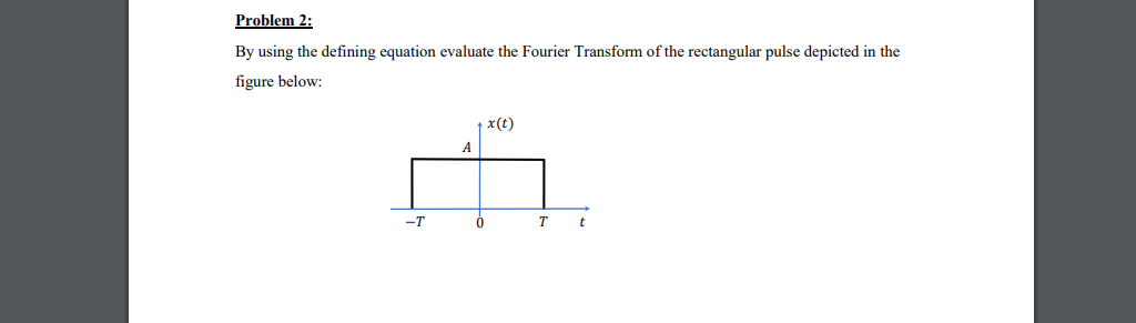 Solved Problem 2: By using the defining equation evaluate | Chegg.com