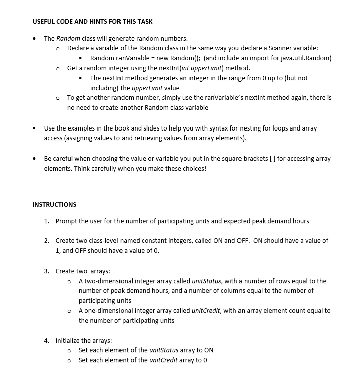 Solved Individual Assignment 4- Multidimensional Arrays Fall | Chegg.com