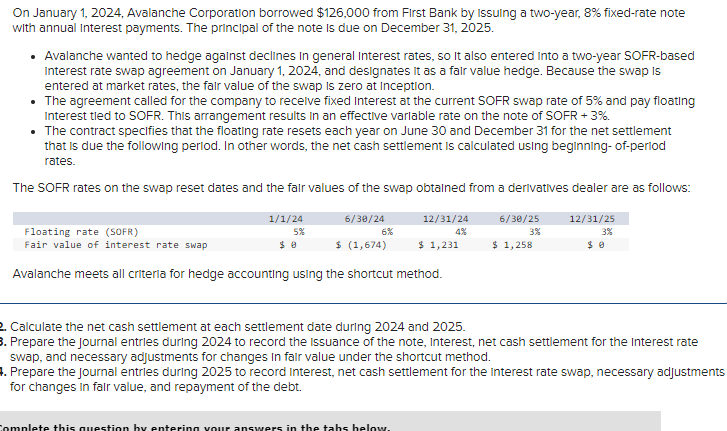 2. Calculate the net cash settlement at each | Chegg.com