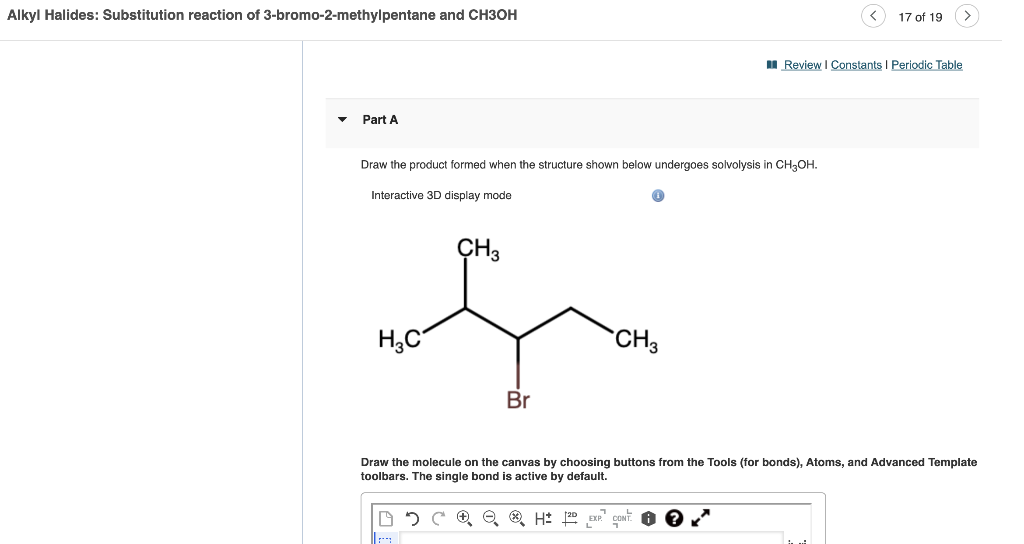 Solved Alkyl Halides: Substitution reaction of | Chegg.com