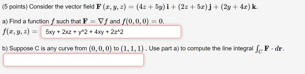 Solved (5 points) Suppose F(x,y)=−yi+xj and C is the line | Chegg.com