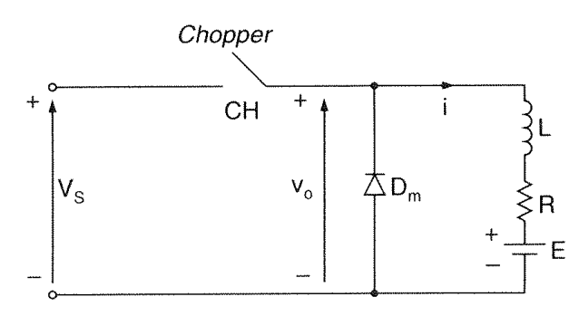 Solved A chopper is supplying an RL load, as shown in Figure | Chegg.com
