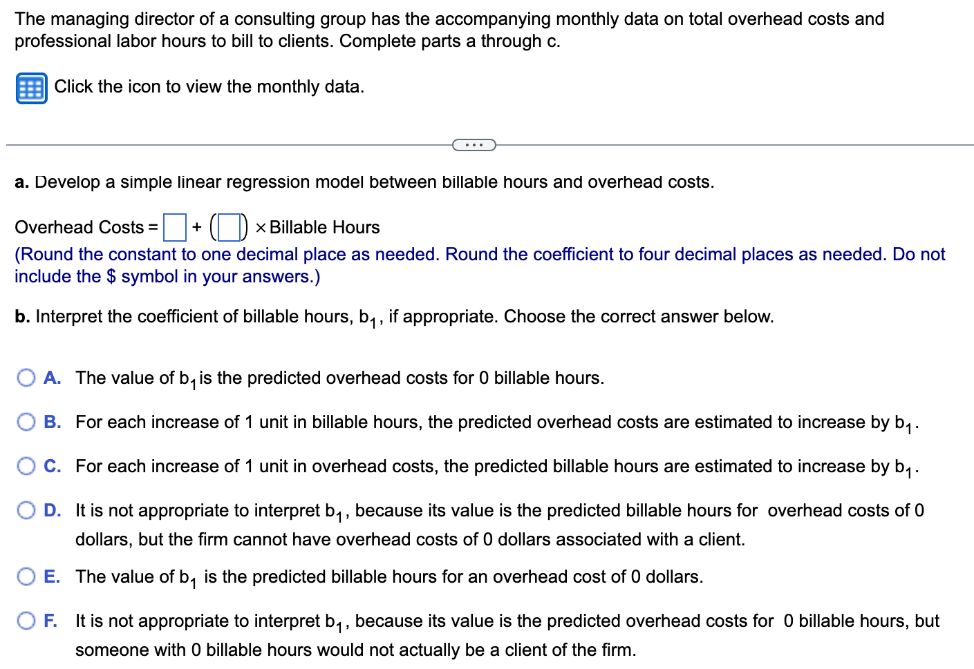 Solved c. If a special job was available requiring 7,500 | Chegg.com