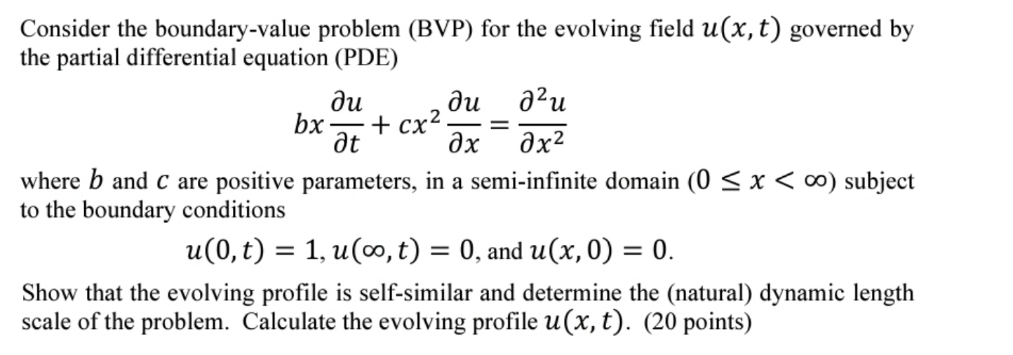 Solved + cx2 = дх2 Consider the boundary-value problem (BVP) | Chegg.com