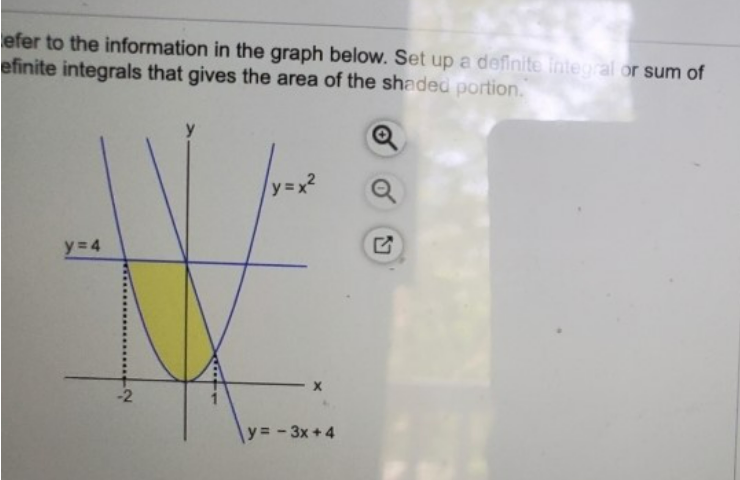 Solved efer to the information in the graph below. Set up a | Chegg.com