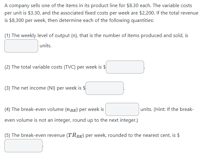 Solved (c) The figure below shows graphs of the total cost | Chegg.com