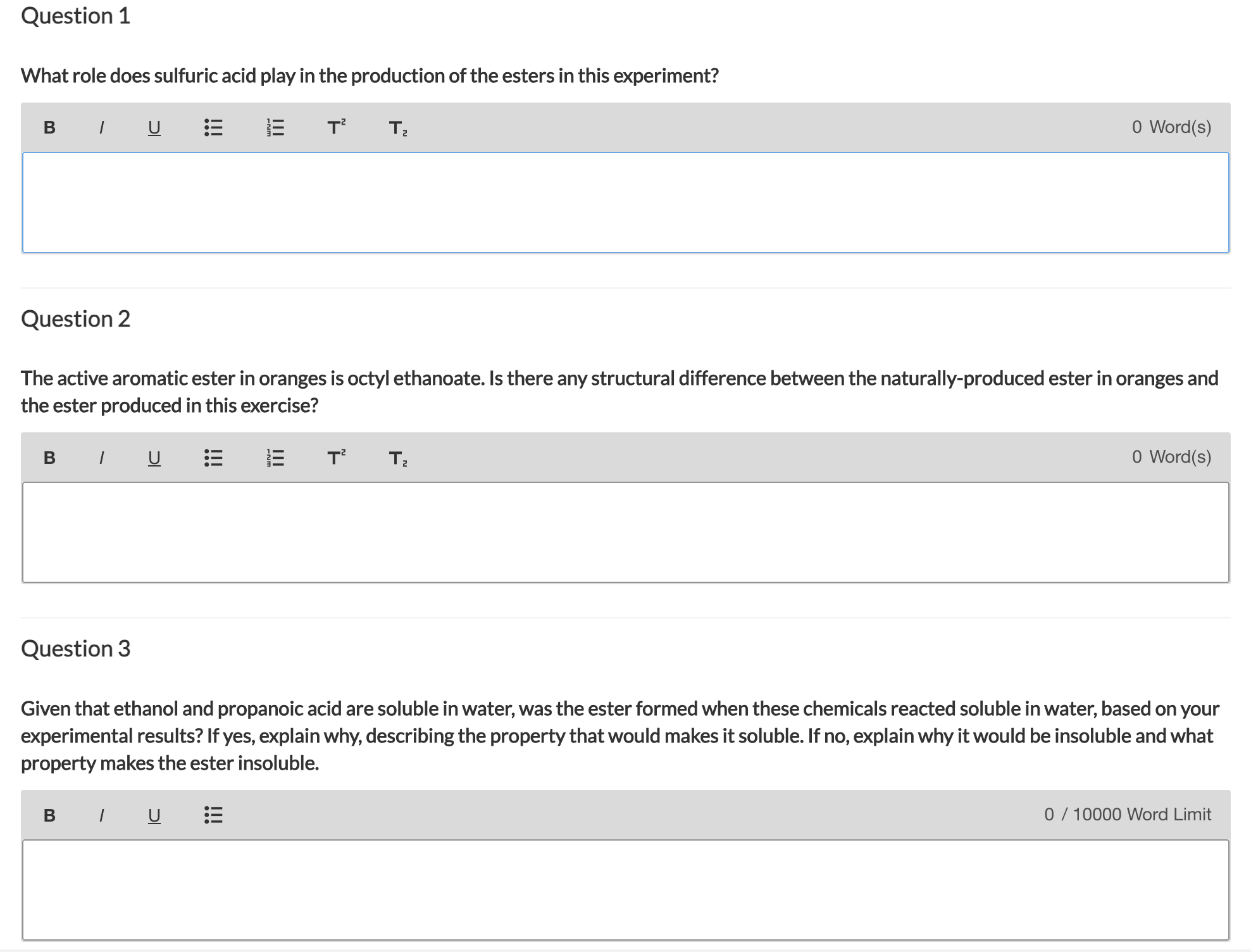Solved PLEASE ANSWER THESE 3 ﻿QUESTIONS THROUGHLY AND | Chegg.com