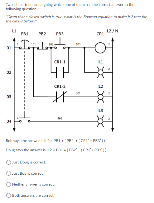 Solved Two lab partners are arguing which one of them has | Chegg.com