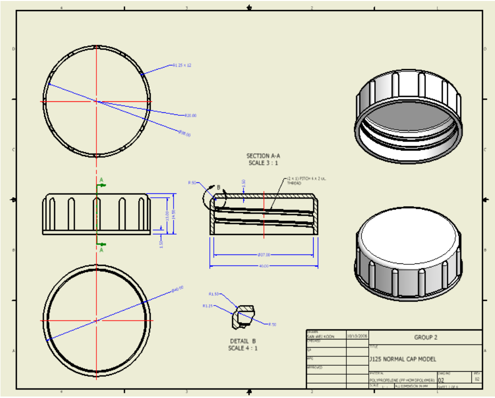 Solved Q1) Sketch in detail of a three-plate mold on the | Chegg.com