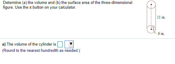 Solved Determine (a) the volume and (b) the surface area of | Chegg.com
