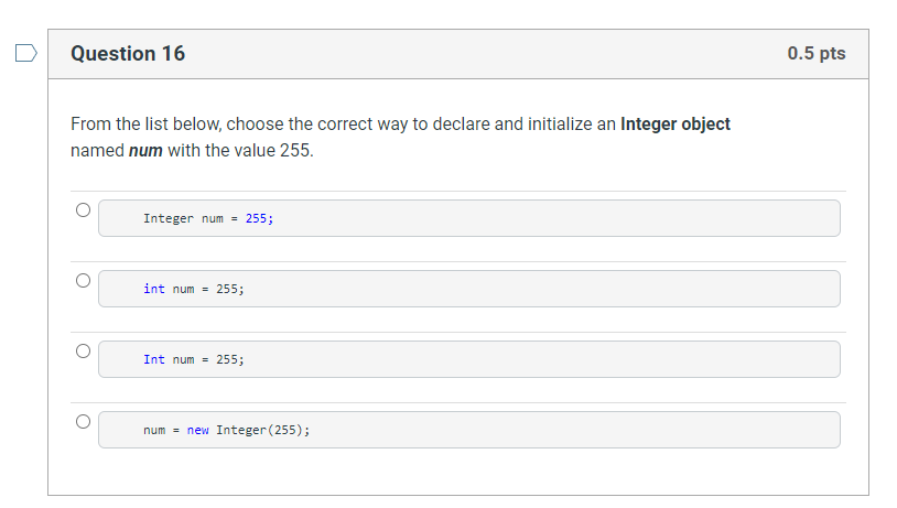 Solved Question 2 1 pts Suppose you want to create and then | Chegg.com