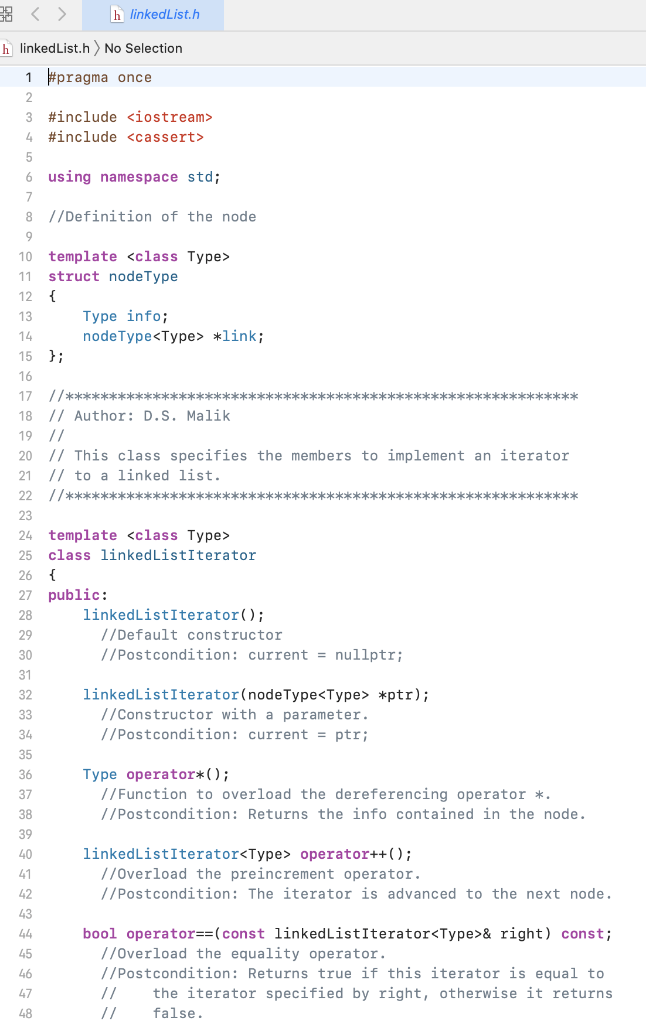 Solved Extend The Class Linked Listtype By Adding The 