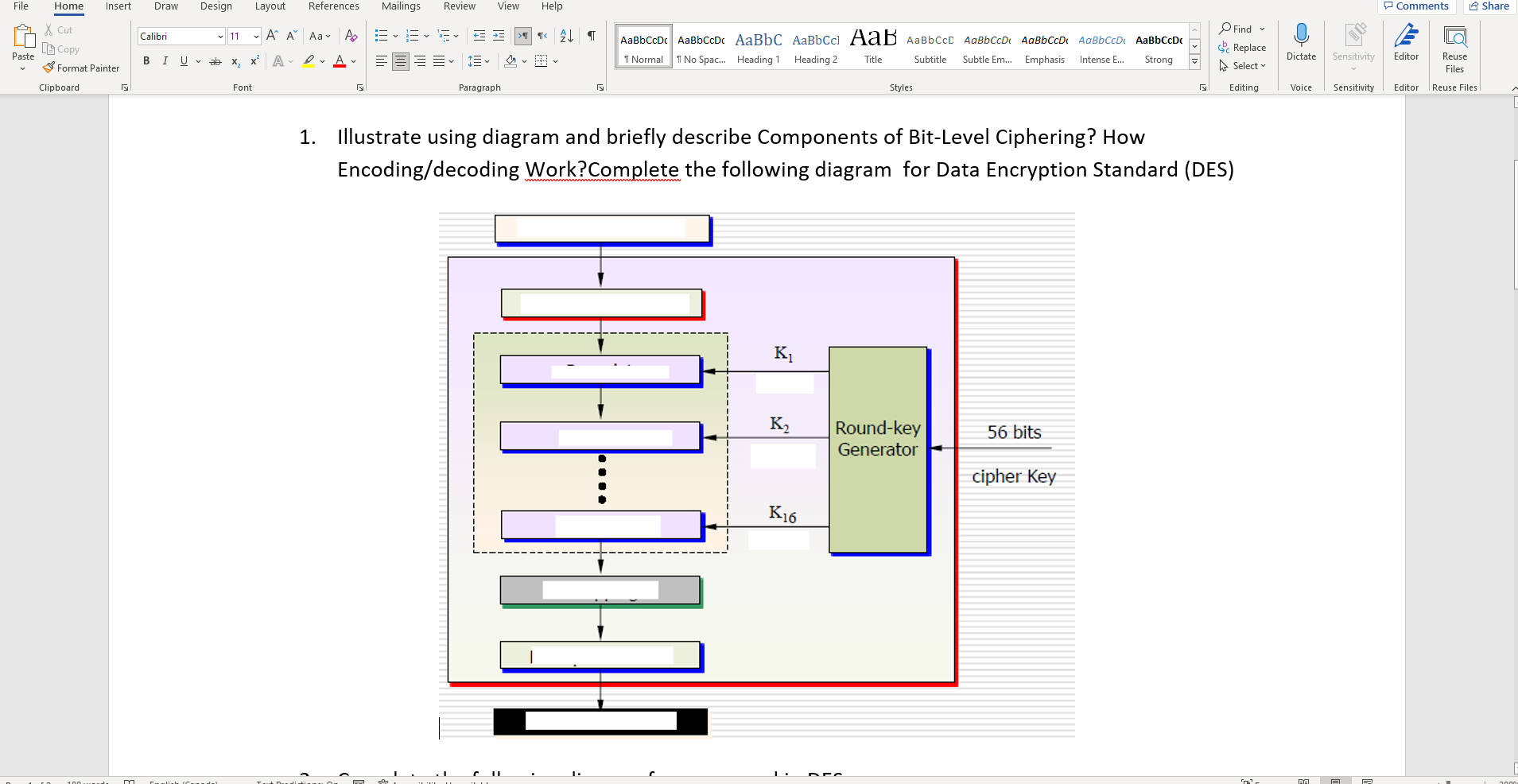 Solved File Home Insert Draw Design Layout References | Chegg.com