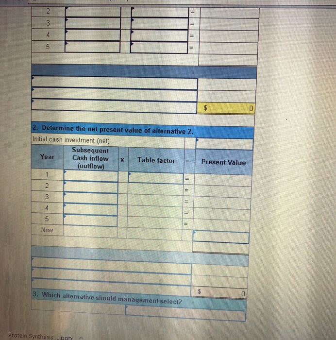 Solved Problem 11-4A Computing net present value of | Chegg.com