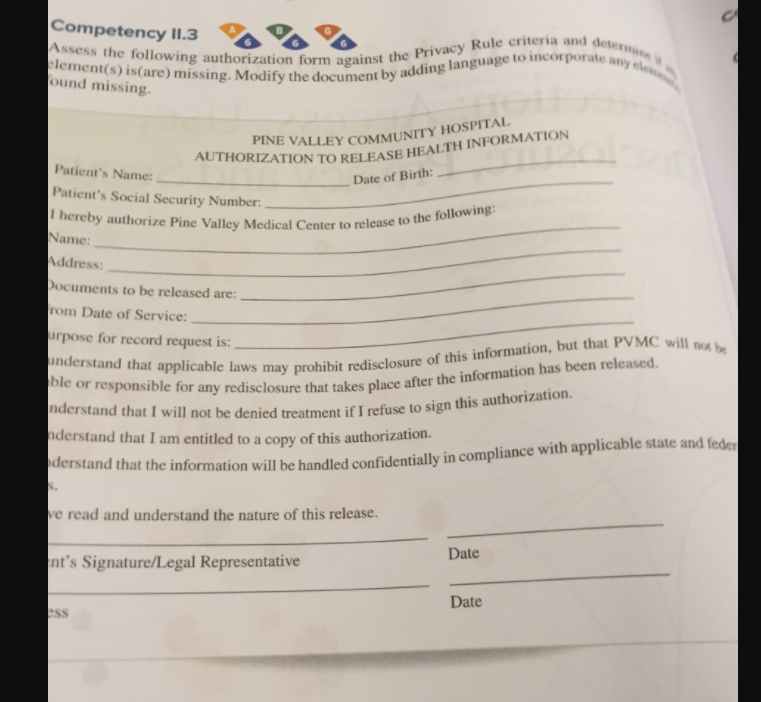plement(s) is(are) missing. Modify the document by | Chegg.com