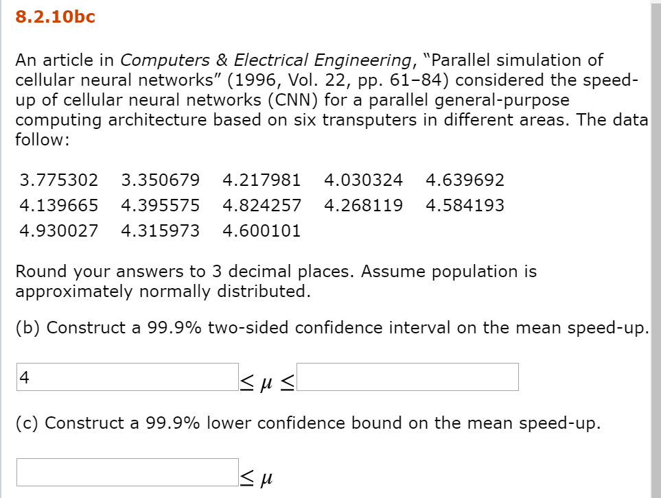 Solved 8.2.10bc An article in Computers & Electrical | Chegg.com