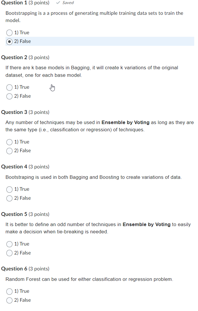 Solved Bootstrapping is a a process of generating multiple | Chegg.com