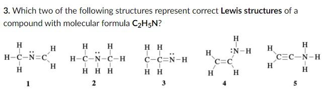 C2h5n Lewis Structure