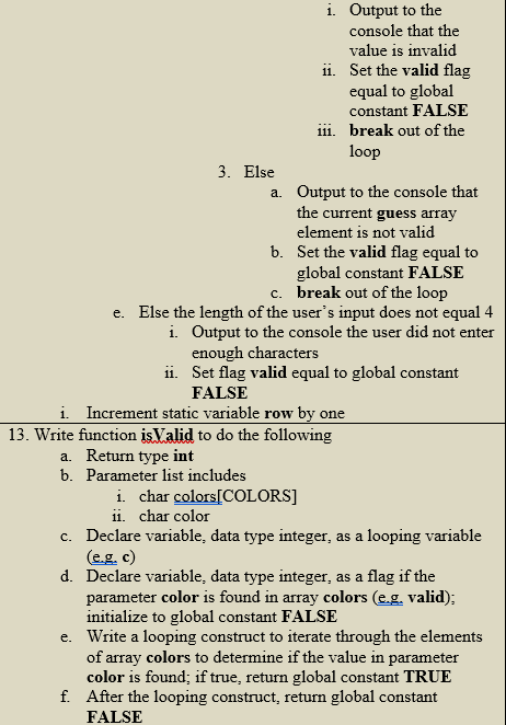 Solved 1. Copy C source code file mastermind3.c as | Chegg.com
